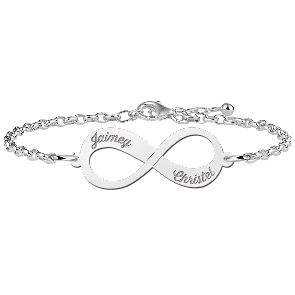 Infinity Bracelet With Names | canoeracing.org.uk
